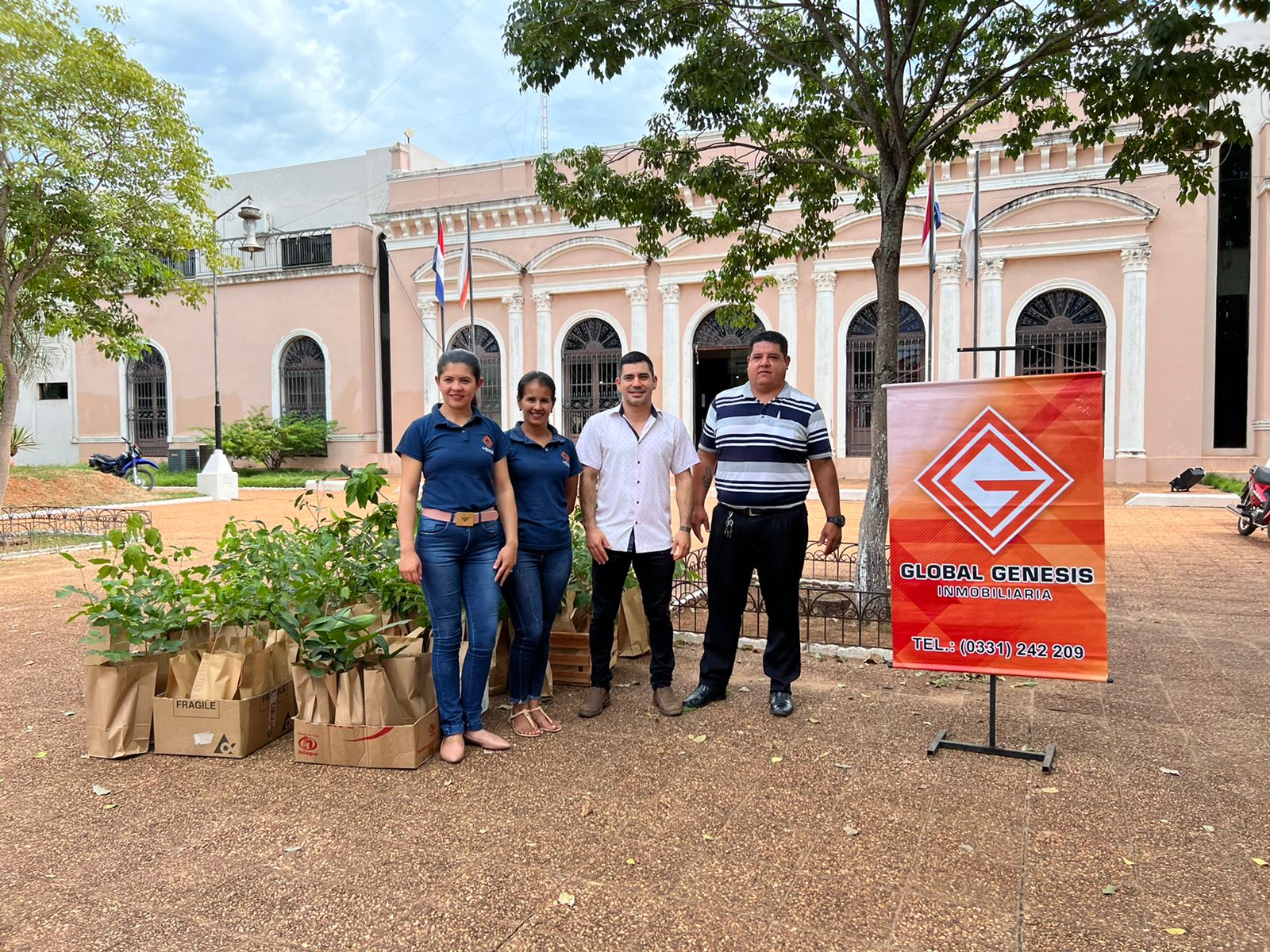 Global Genesis Inmobiliaria entrega plantines de especies nativas a la ...