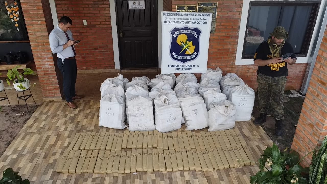 Antinarcóticos Se Incautan De 1 000 Kg De Marihuana Concepción Al Día