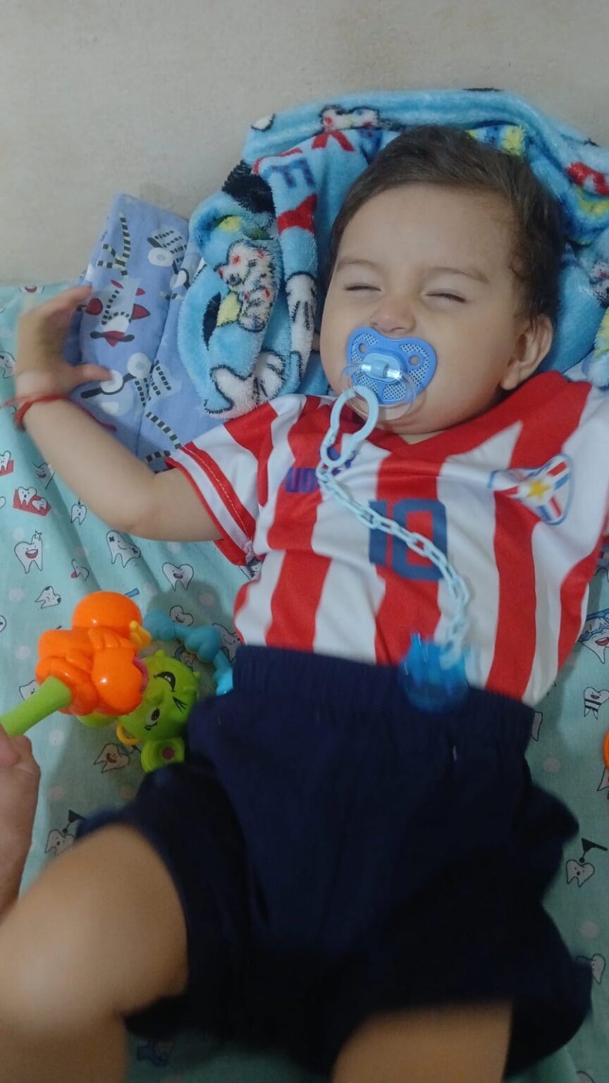 Pequeño Liam Mateo lucha contra el síndrome de West y su familia pide apoyo solidario ...